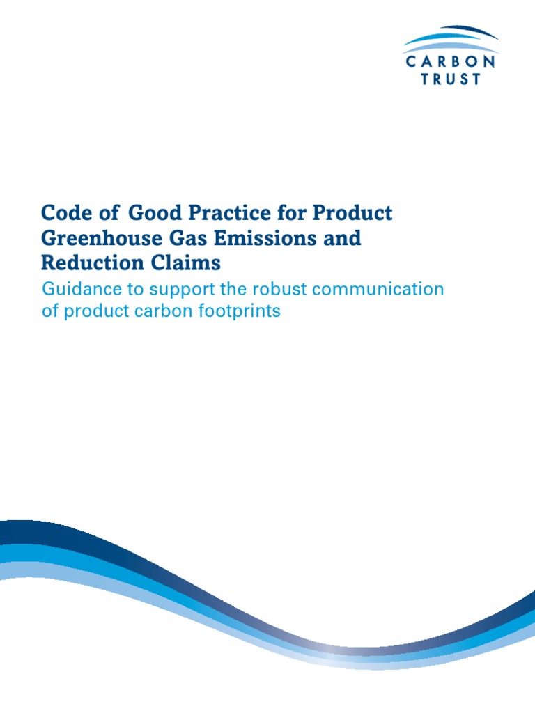 Code of Good Practice For Product Greenhouse | PDF | Life Cycle ...