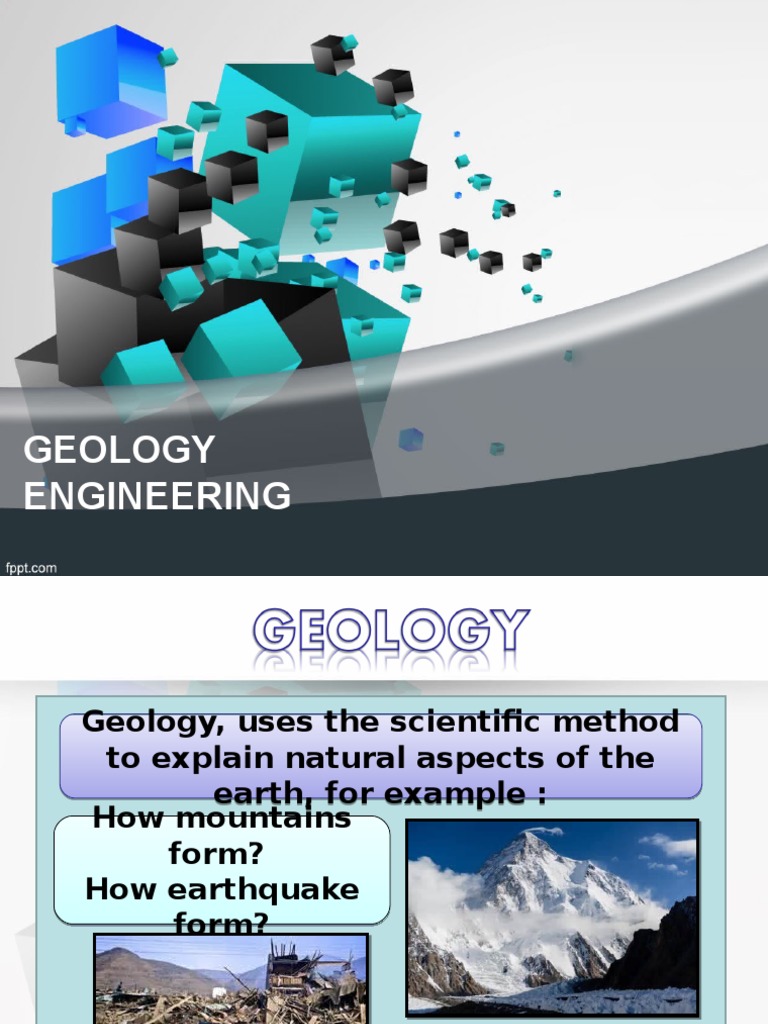 Introduction to Engineering Geology.ppt | Plate Tectonics | Fault (Geology)