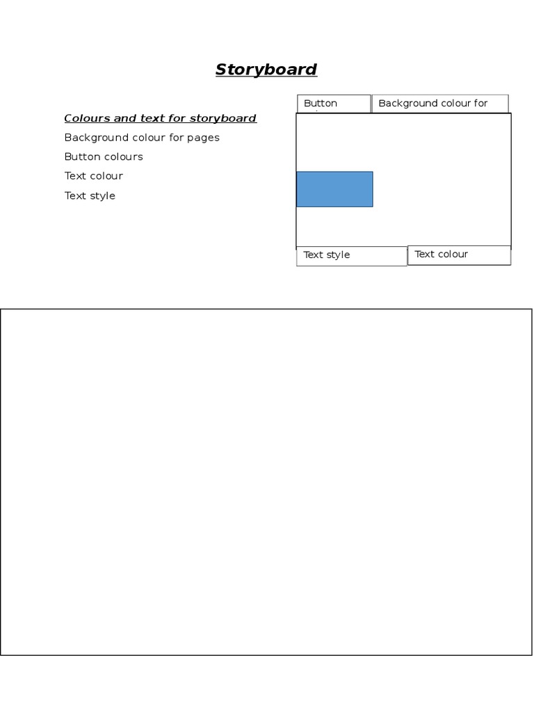 Digital Portfolio Storyboard Guide | PDF
