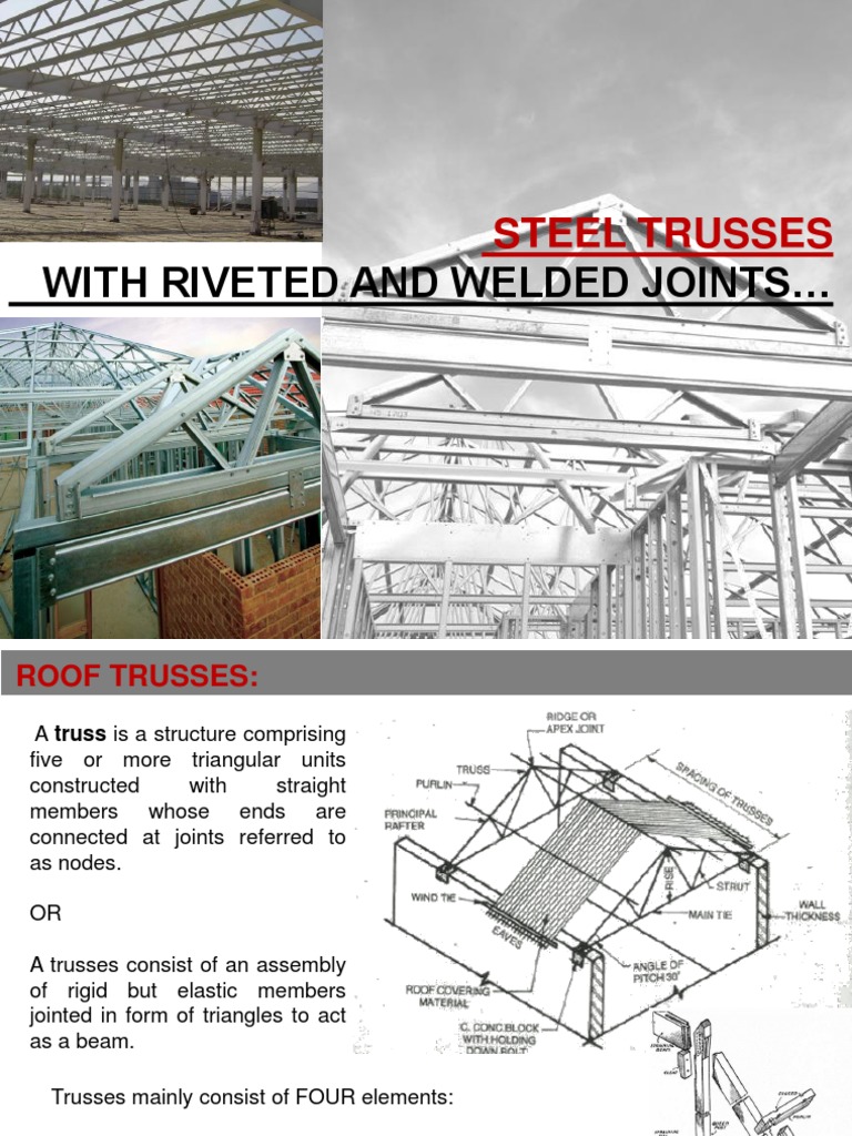 An In-Depth Look at Steel Roof Trusses: Designs, Components ...