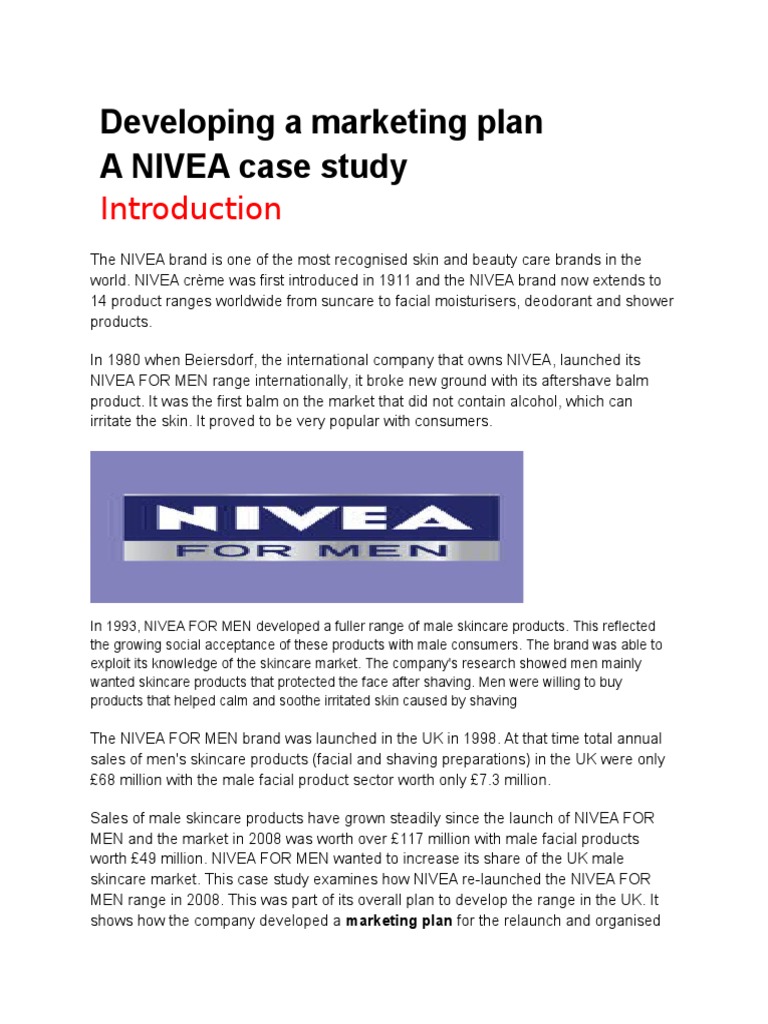 Nivea | PDF | Market Segmentation | Marketing