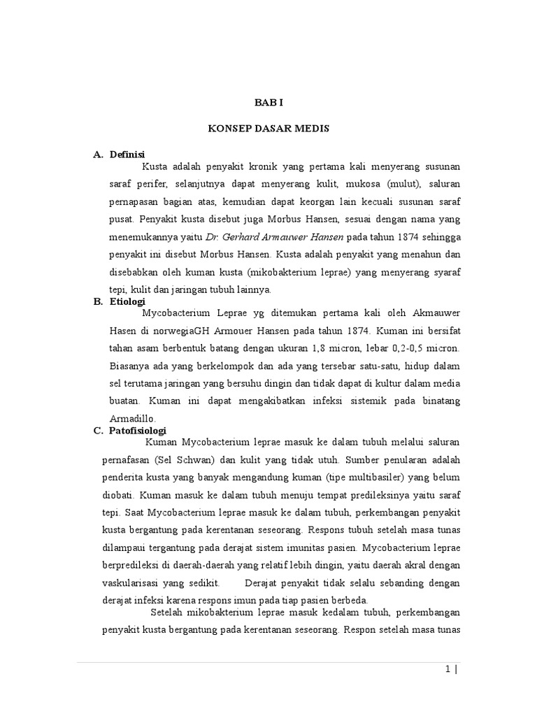 LP Kusta Tadjudin Chalid | PDF