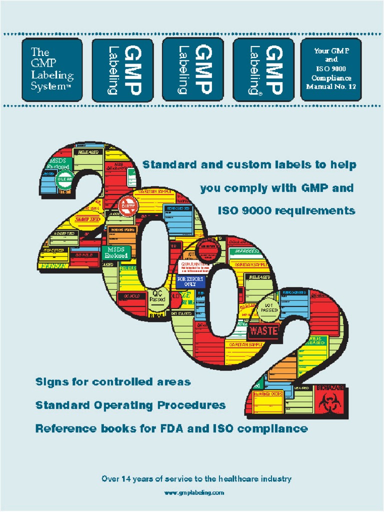 GMP Catalog 2001 PDF | PDF | Printer (Computing) | Medical Device