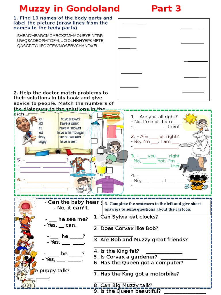 Muzzy in Gondoland - Part 3 | PDF