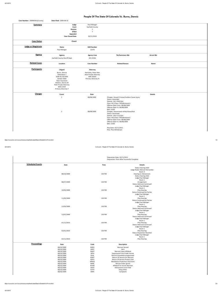 Assault Case | PDF | Arrest Warrant | Assault