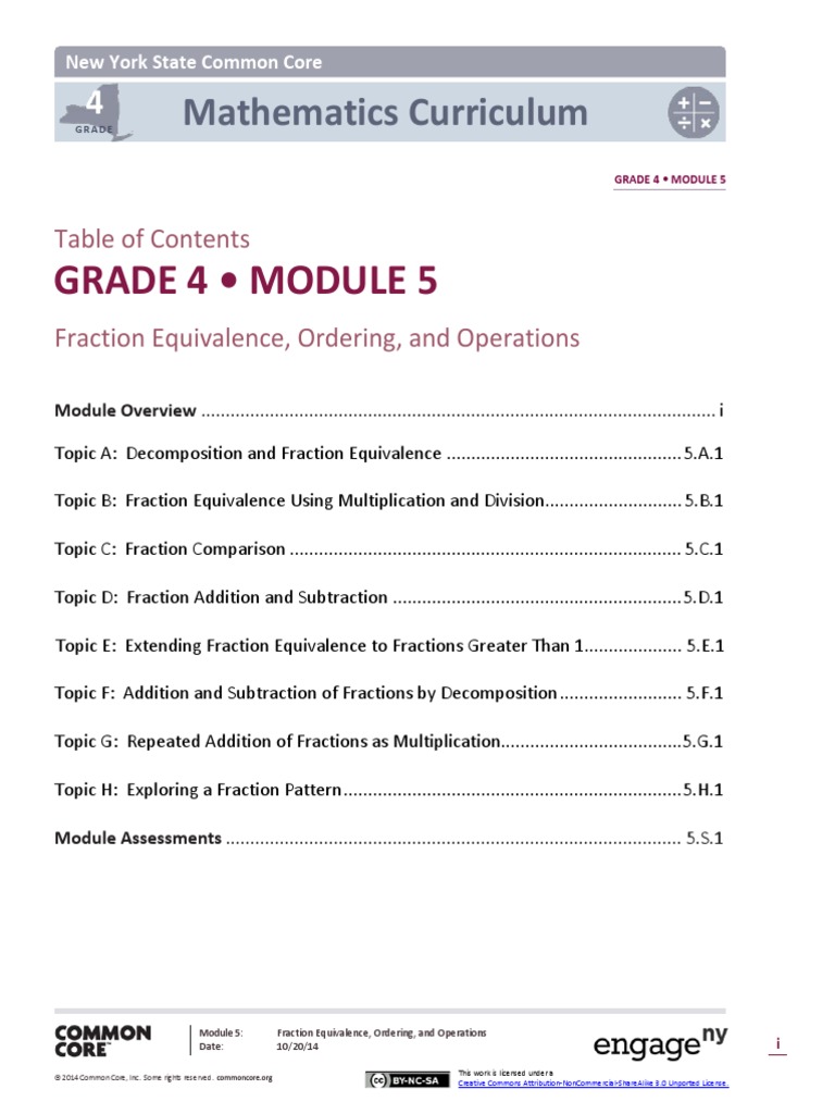 Math g4 m5 Full Module | PDF | Common Core State Standards Initiative ...