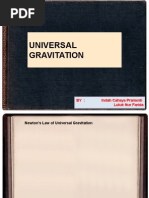 Gravity Lecture Notes | PDF | Gravity | Orbit