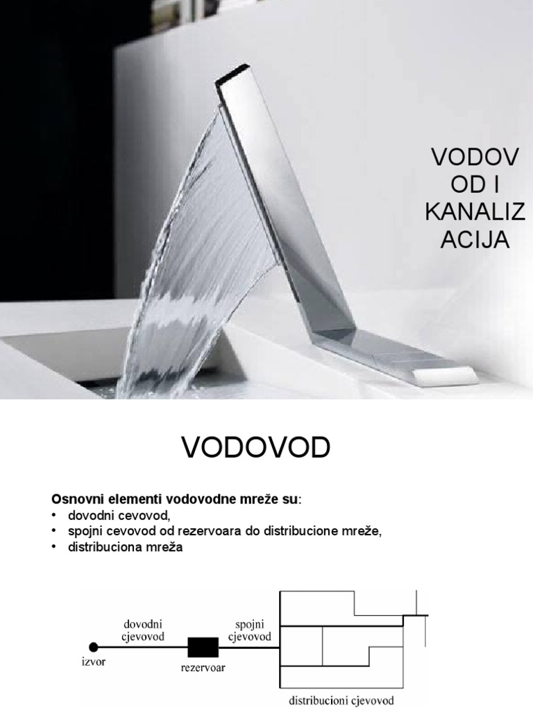 Vodovod I Kanalizacija!!! | PDF