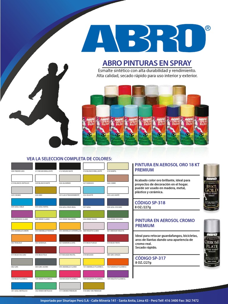 Catálogo - Abro Pinturas | PDF | Pintar | Tecnicas artisticas