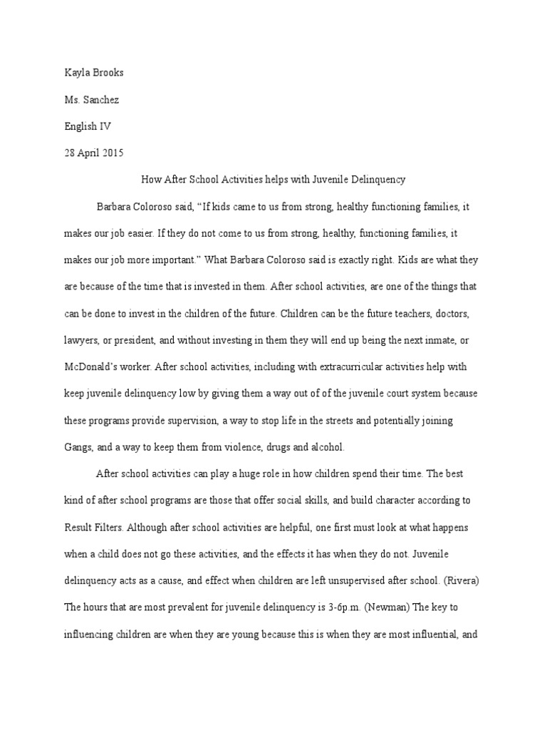 after-school-activities-essay-juvenile-delinquency-adolescence