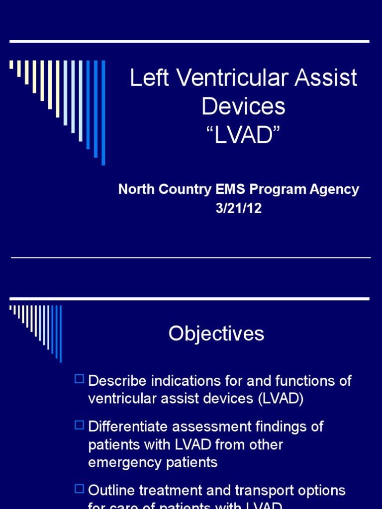 LVAD | PDF | Medicine | Cardiovascular System