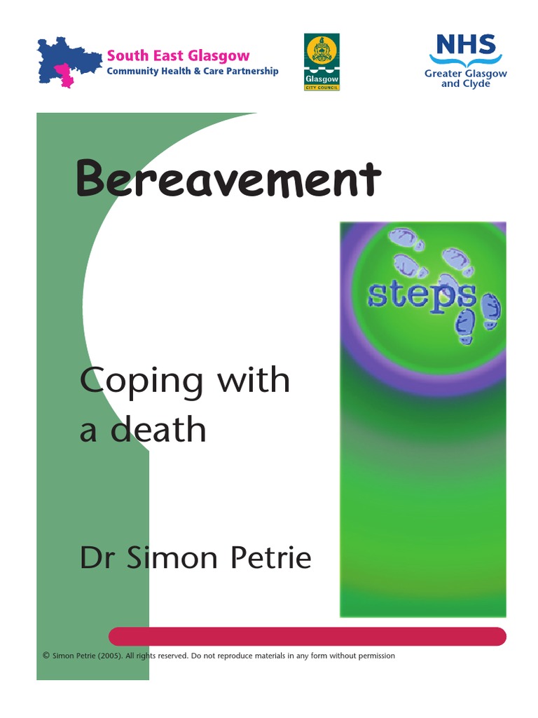 Bereavement: Coping With A Death | PDF | Grief | Coping (Psychology)
