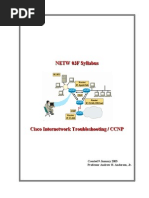 ENSA - Module 12_12.2.8 | PDF | Troubleshooting | Osi Model