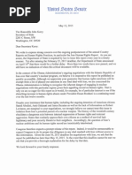Letter From Sen. Cruz To Tea Party Members | PDF