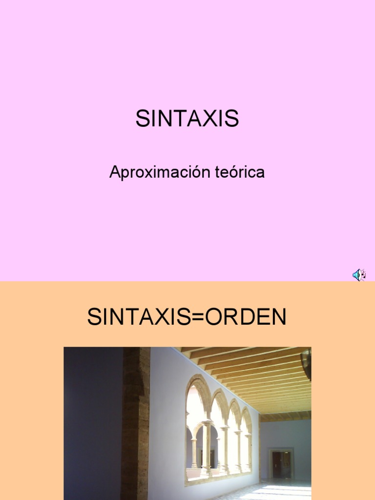 Sintaxis para 2º Eso | PDF | Verbo | Sintaxis