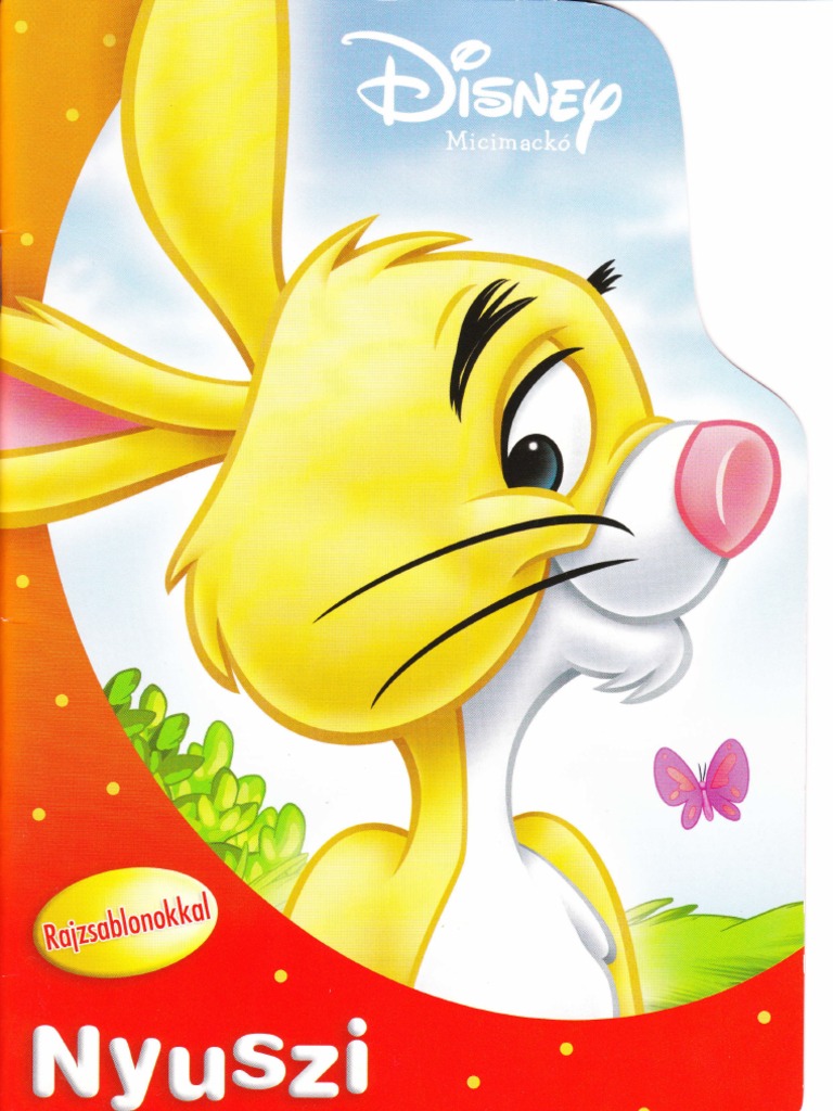 Disney Micimackó - Nyuszi Rajzsablonokkal