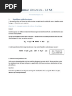 Balance ionique de l'eau en meq/L et °F | PDF | Ion | Éléments chimiques