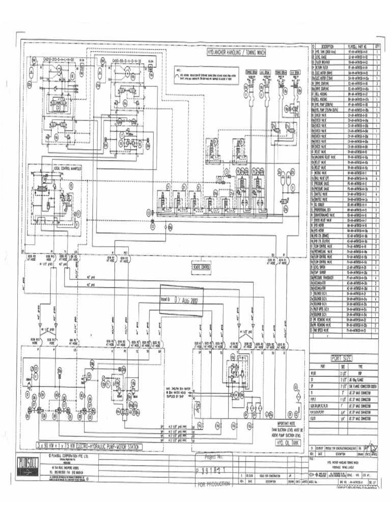 Hydraulic Piping Layout | PDF
