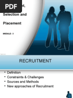 The Scope of Recruitment and Selection | PDF