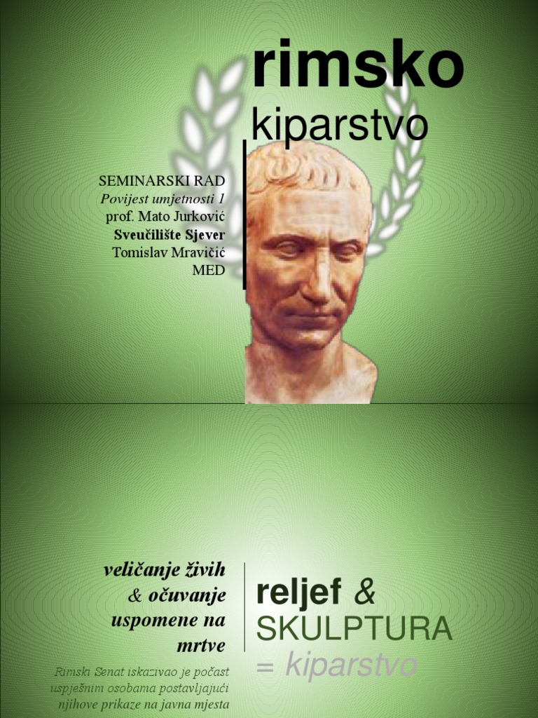 Rimsko Kiparstvo | PDF