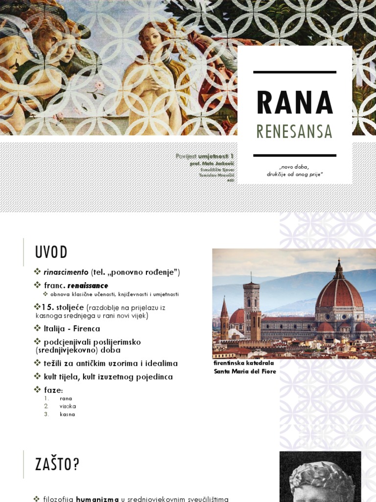 Rana Renesansa | PDF