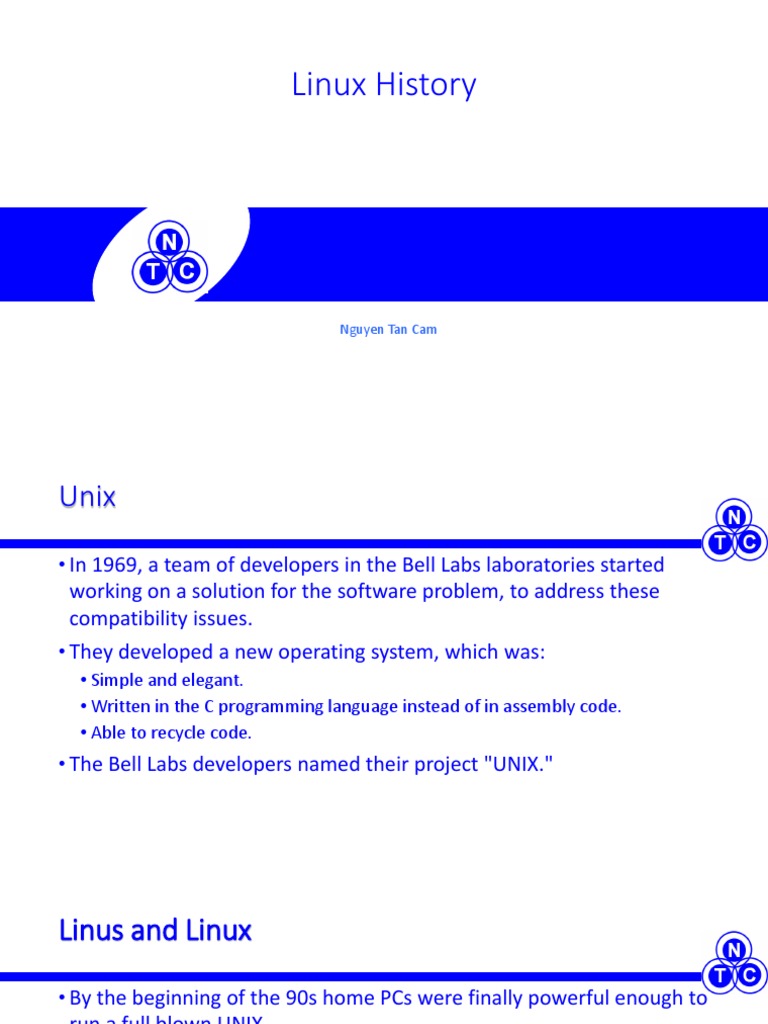 History of Unix and Linux Development | PDF | Art | Computers