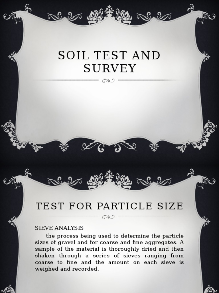 Chapter 4: Soil Test and Survey | PDF | Soil | Density