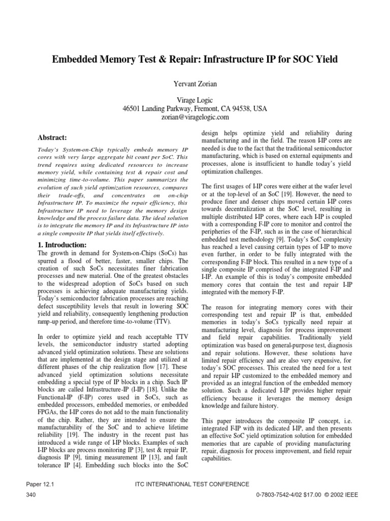 Star Memory System | PDF | Embedded System | Computer Data Storage