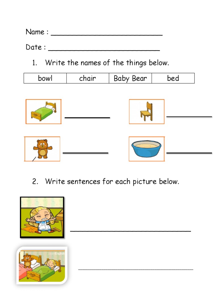 Naming and Describing Objects | PDF