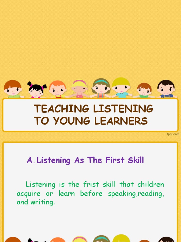 Teaching Listening To Young Learners | PDF | Applied Psychology | Cognition