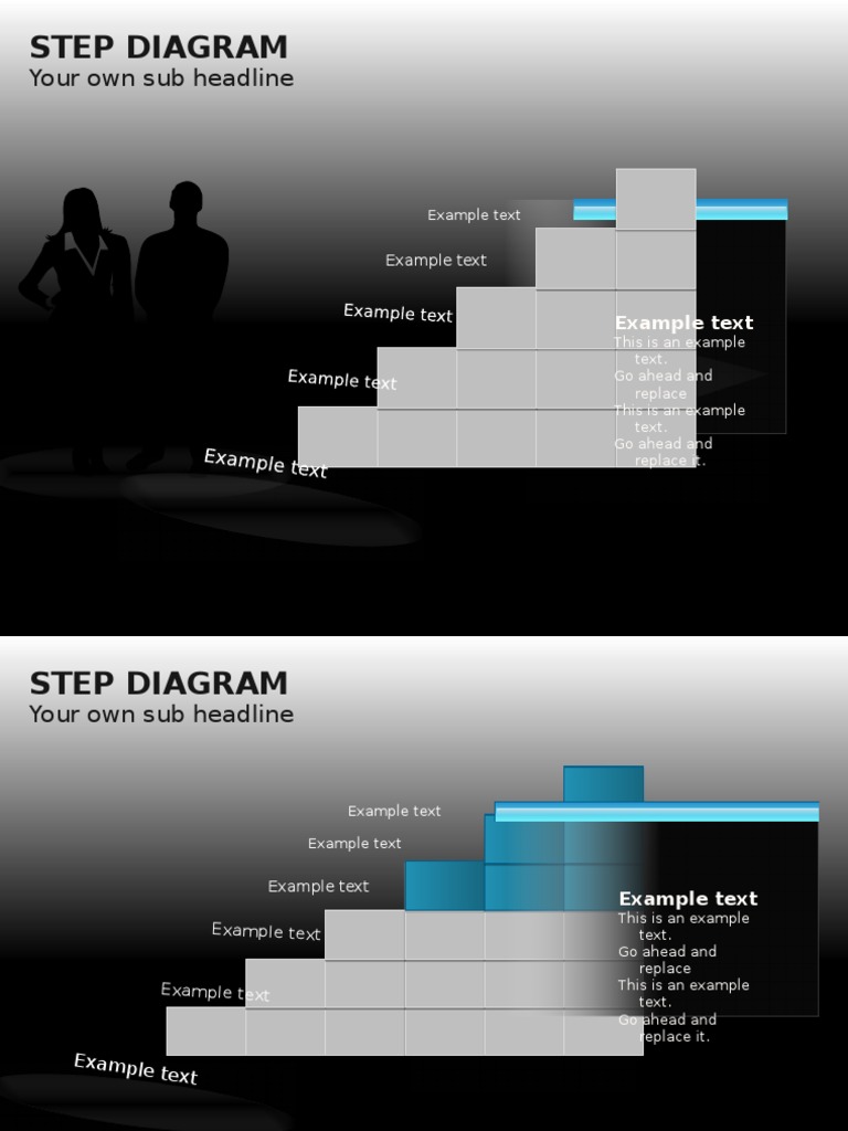 Step Diagram: Your Own Sub Headline | PDF