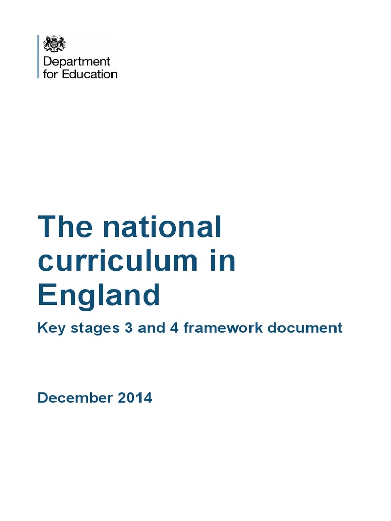 Secondary National Curriculum | PDF