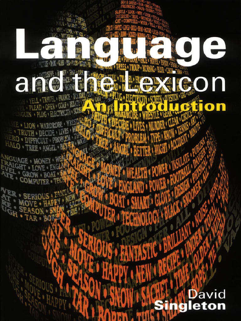 Language and Lexicon | PDF | Lexicon | Word