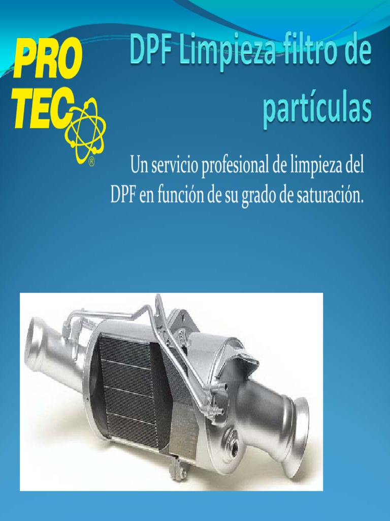 Filtros Part. Dpf-Fap | PDF | Tecnología e ingeniería