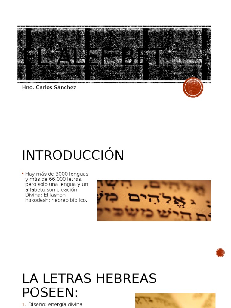 El Alef Bet | PDF | Tora | Religión y creencia