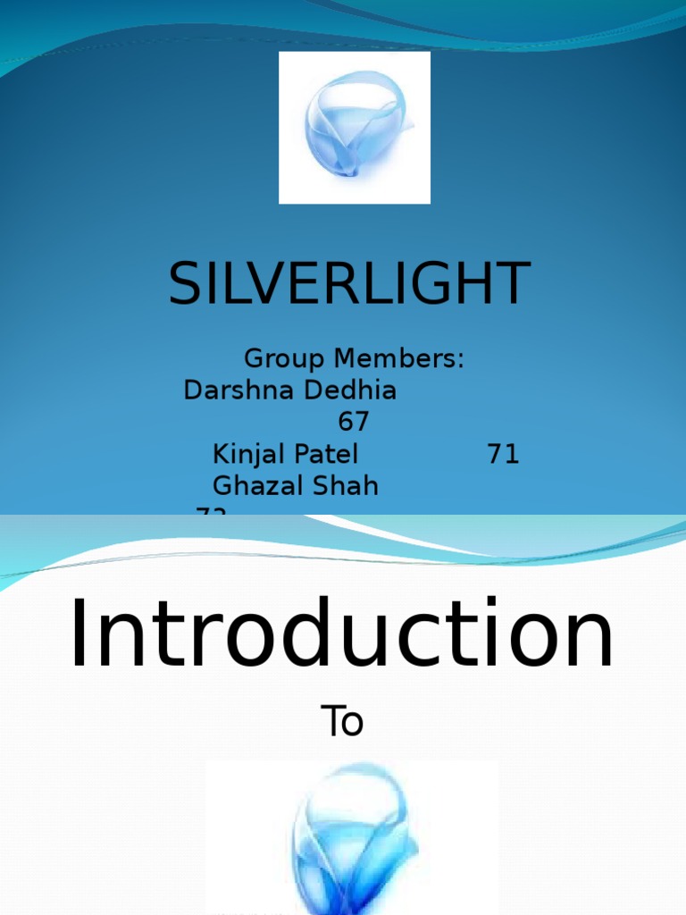 SILVERLIGHT | PDF | Extensible Application Markup Language | Microsoft Silverlight