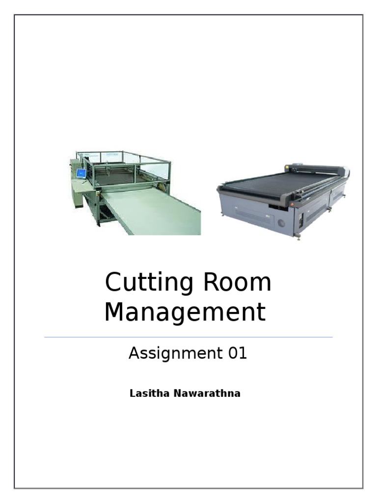 Cutting Room | PDF | Industries | Manufactured Goods