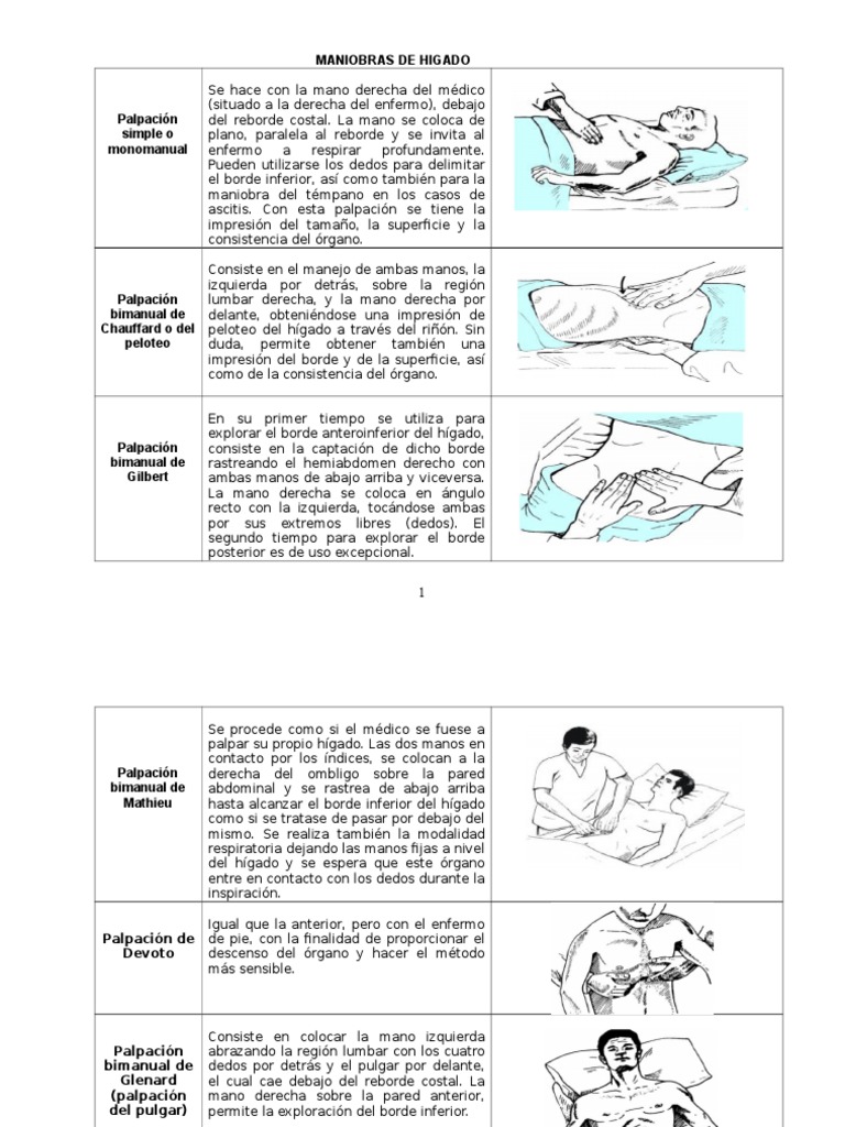 Técnicas de Palpación Abdominal | PDF | Bazo | Mano