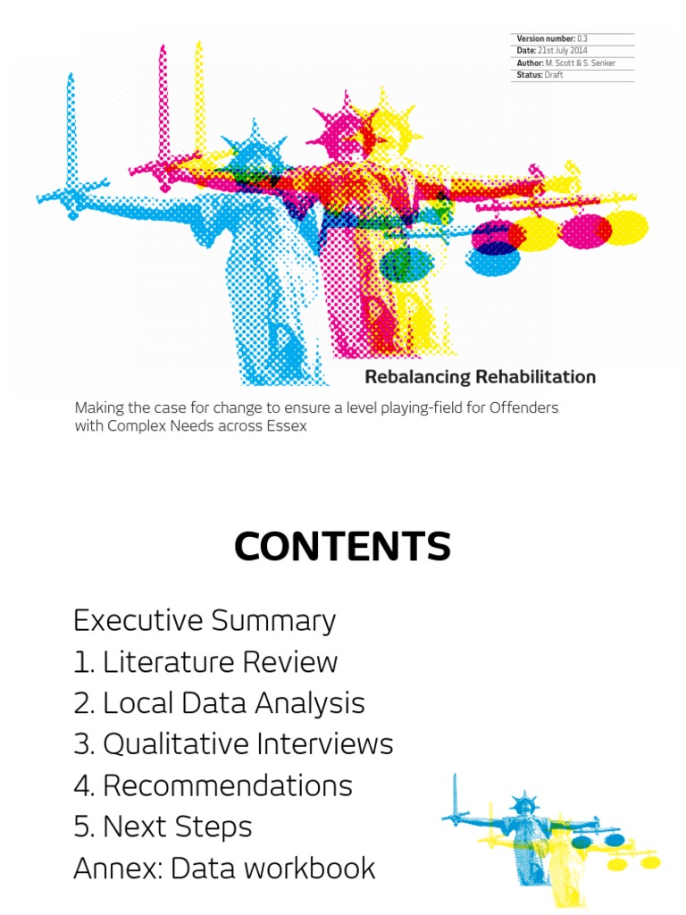 Offenders With Complex Needs - Analysis Report | PDF | Dual Diagnosis ...