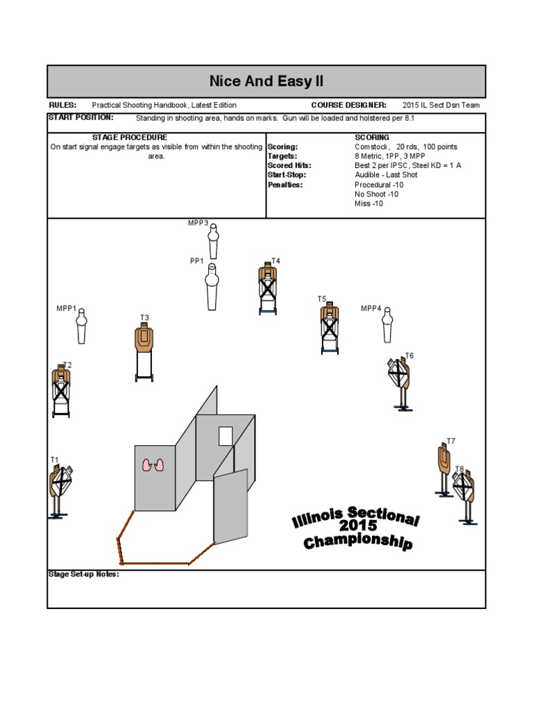 USPSA Stage Design and Procedures | PDF | Projectiles | Firearms