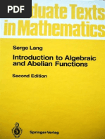 Algebra - Serge Lang PDF | PDF