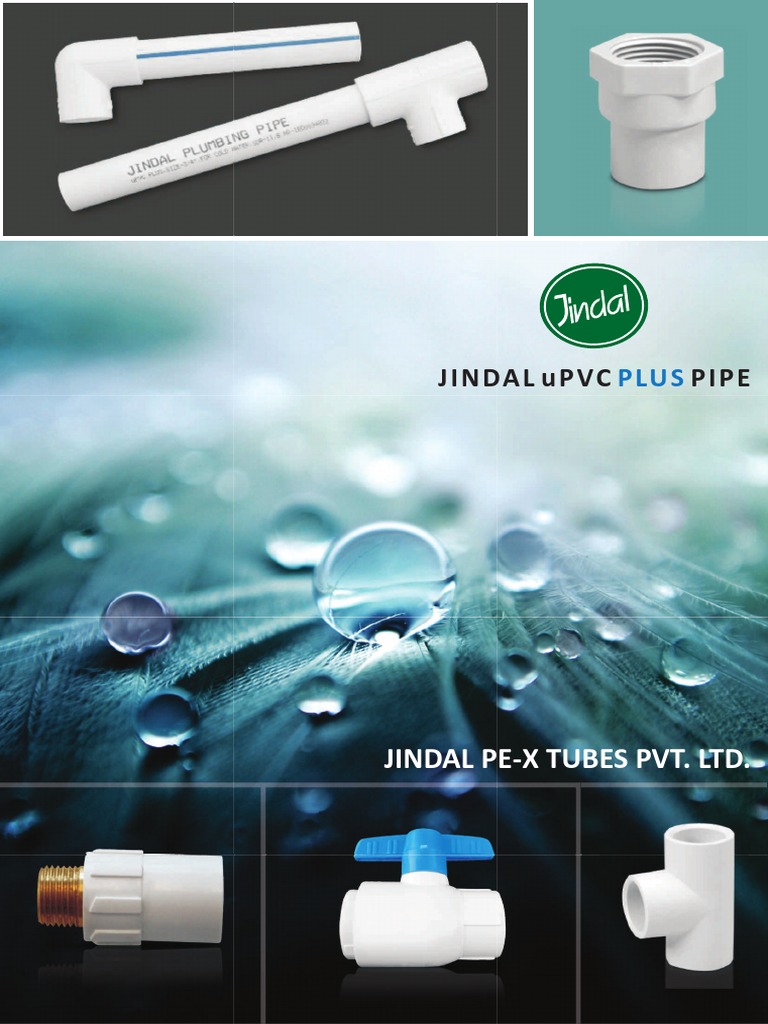 Jindal UPVC Plus - Catalog 2015 | PDF | Polyvinyl Chloride | Pipe ...