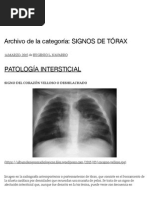 Signo del Anillo de Sello en TC | PDF | Respiración | Anatomia animal