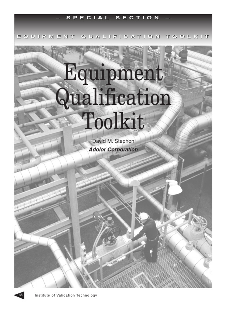 Equipment Qualification Toolkit | PDF | Verification And Validation ...