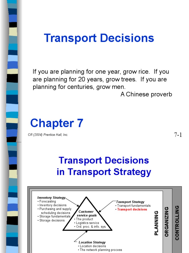 Transport Strategy | PDF | Cargo | Transport