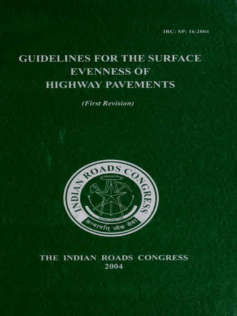 SP 16.bump Integrator | PDF | Surface Roughness | Calibration