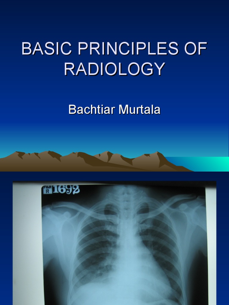 11 - Dasar Diagnostik Radiologi (Eng) | PDF | Ct Scan | Medical Imaging
