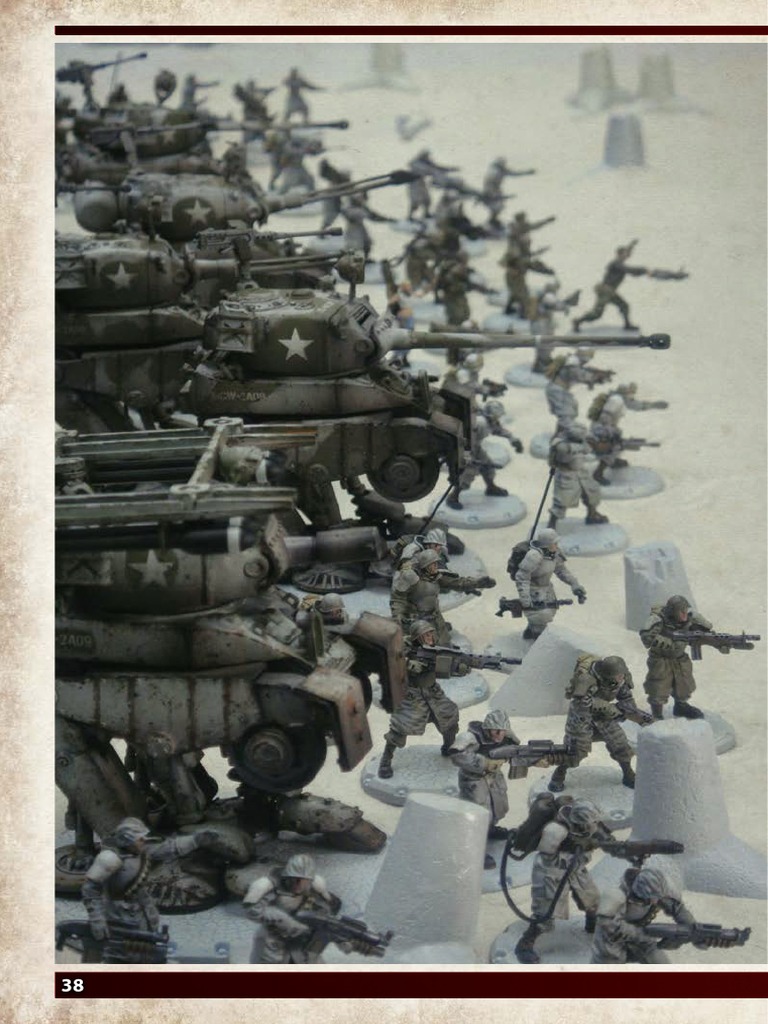 Dust Tactics Battlefield Gameplay Guide | PDF | Armoured Warfare | Tanks