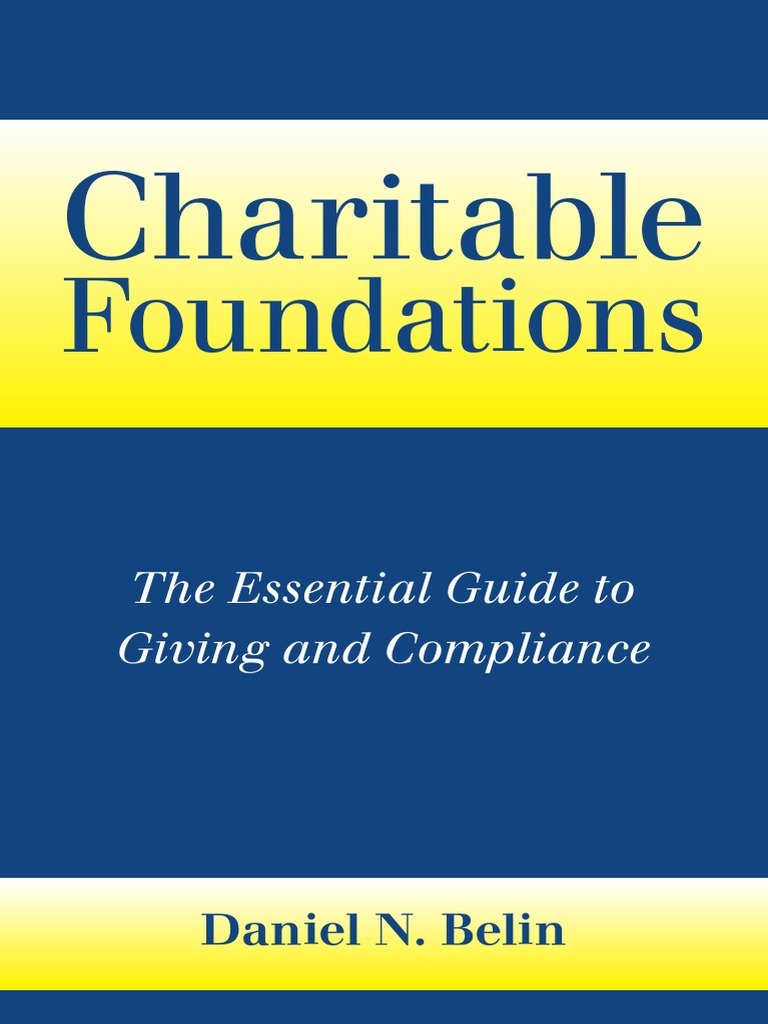 Charitable Foundations | PDF | Charitable Organization | Foundation ...