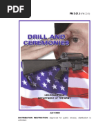 30-Step Drill Sequence for Cadets | PDF | Military | Warfare